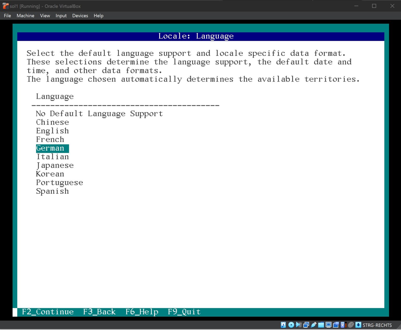Solaris 11 installation