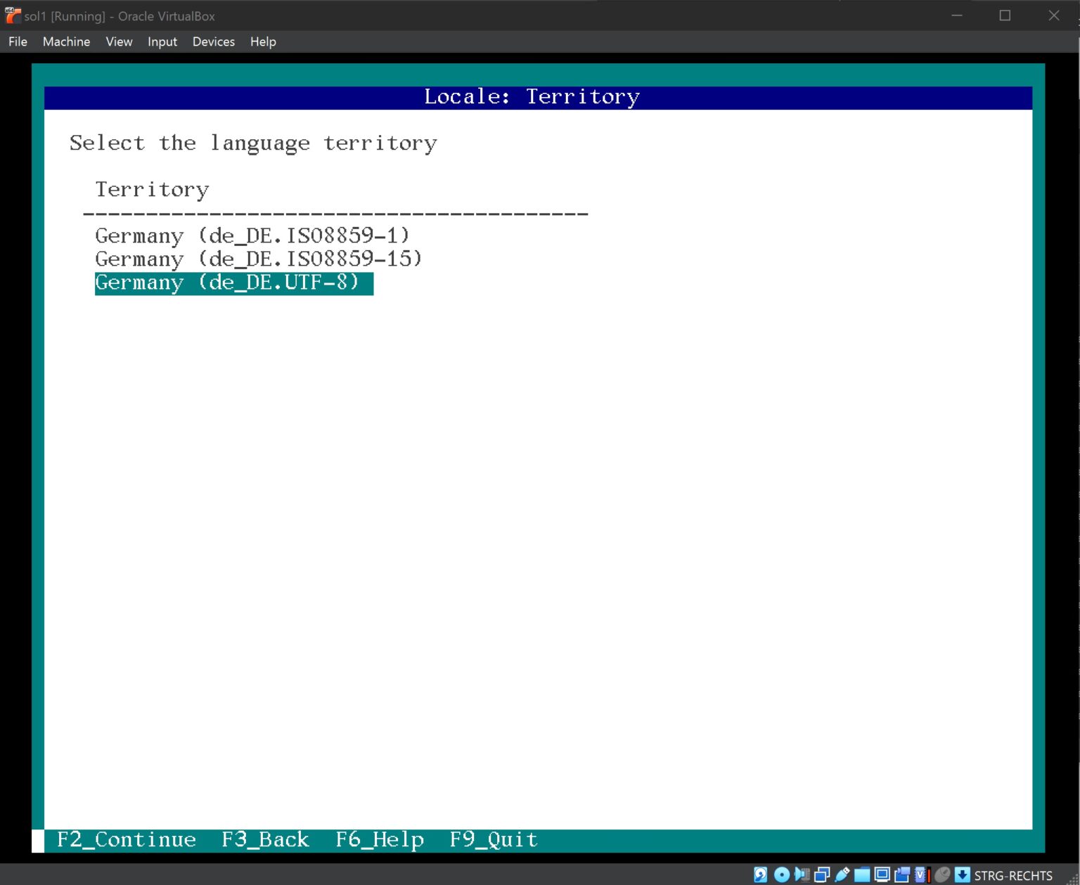Solaris 11 installation