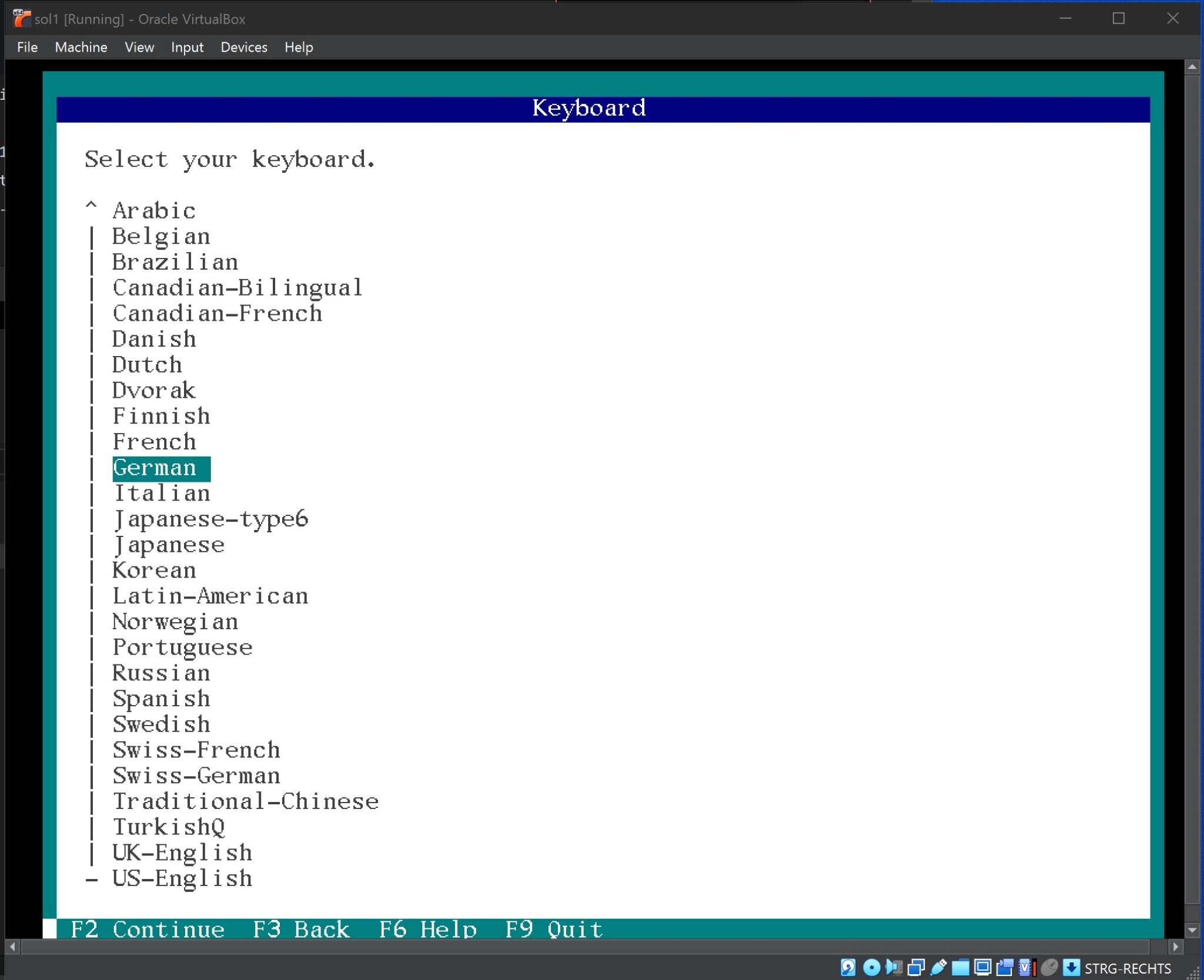 Solaris 11 installation