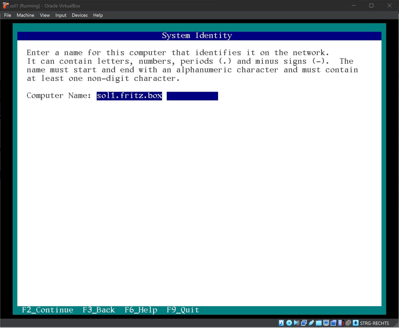 Solaris 11 installation
