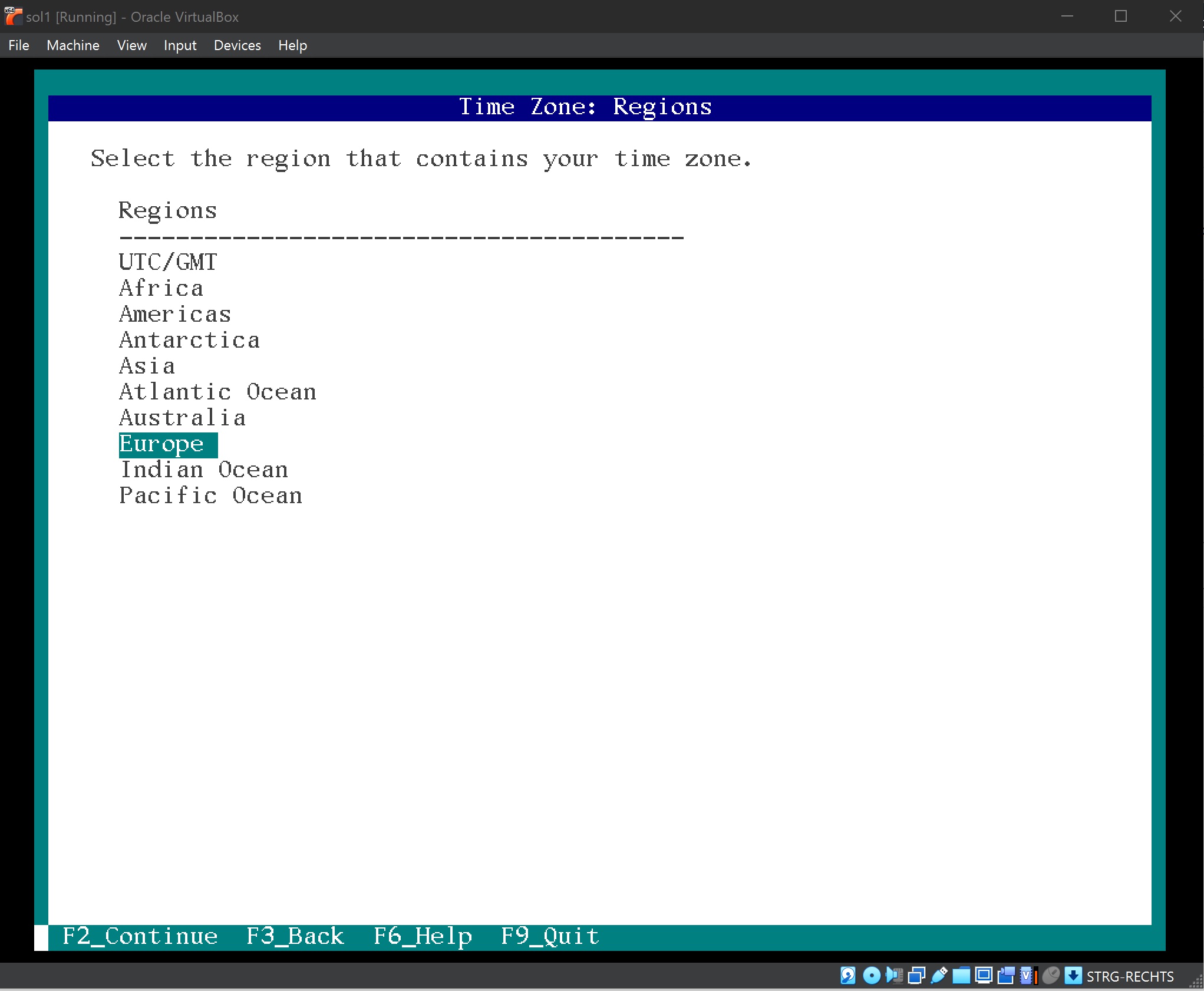 Solaris 11 installation