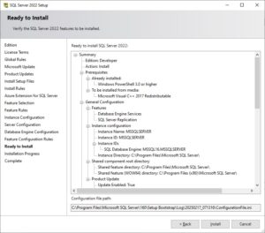 Installing MS SQL Server 2022 - JB ITC