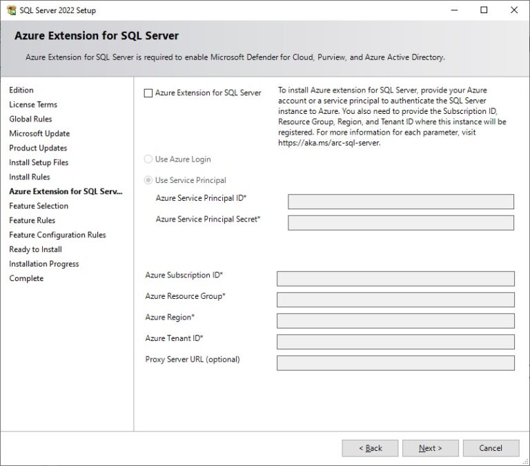 Installing MS SQL Server 2022 - JB ITC
