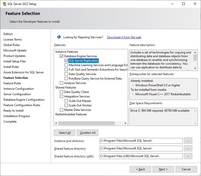 Installing MS SQL Server 2022 - JB ITC