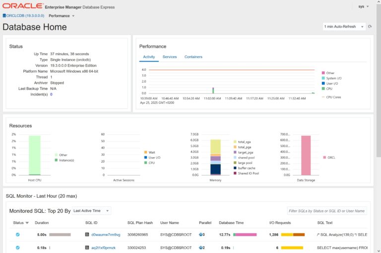Install Oracle Database 19c on Windows - JB ITC