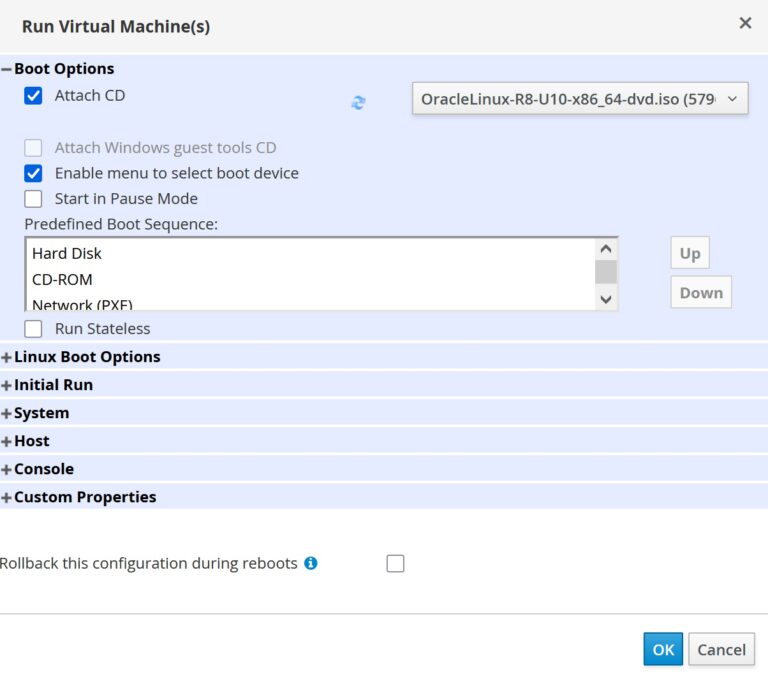 Installation of Oracle Linux Virtualization Manager (OLVM) - JB ITC