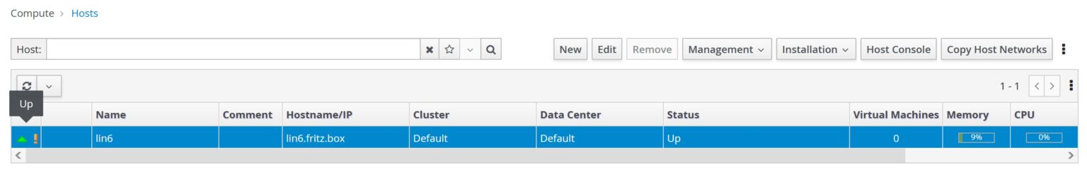 Installation of Oracle Linux Virtualization Manager (OLVM) - JB ITC