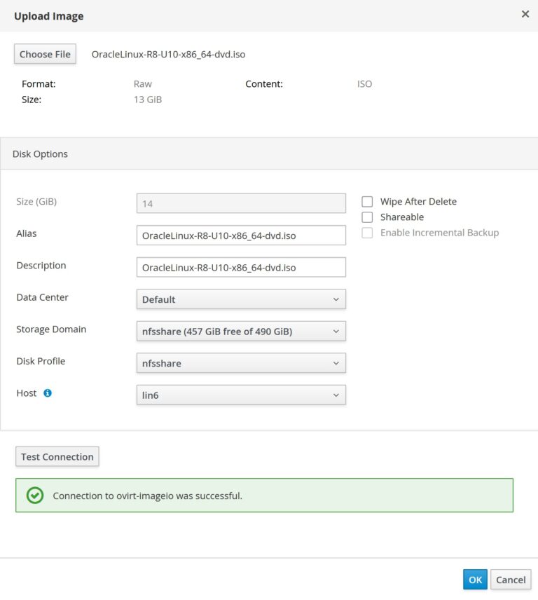 Installation of Oracle Linux Virtualization Manager (OLVM) - JB ITC