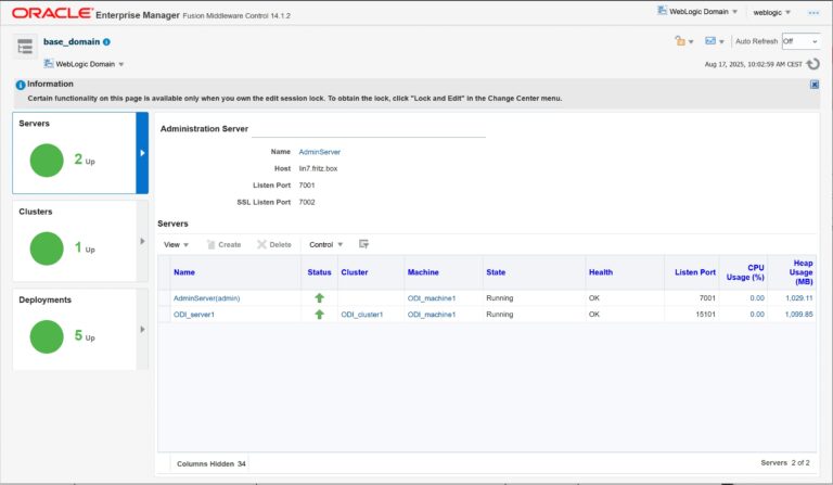 Installation of Oracle Data Integrator